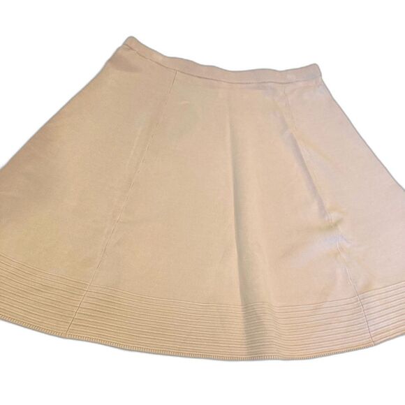 Etcetera | Skirts | Etcetera Cream Tan Preppy School Girl Fit And Flare ...